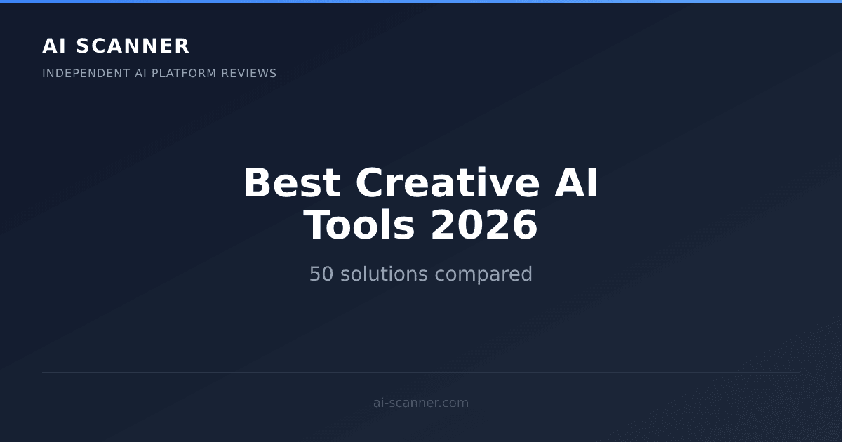Best AI Creative AI Tools 2026 | AI Scanner