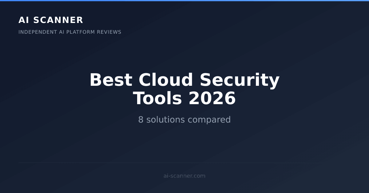 Best AI Cloud Security Tools 2026 | AI Scanner